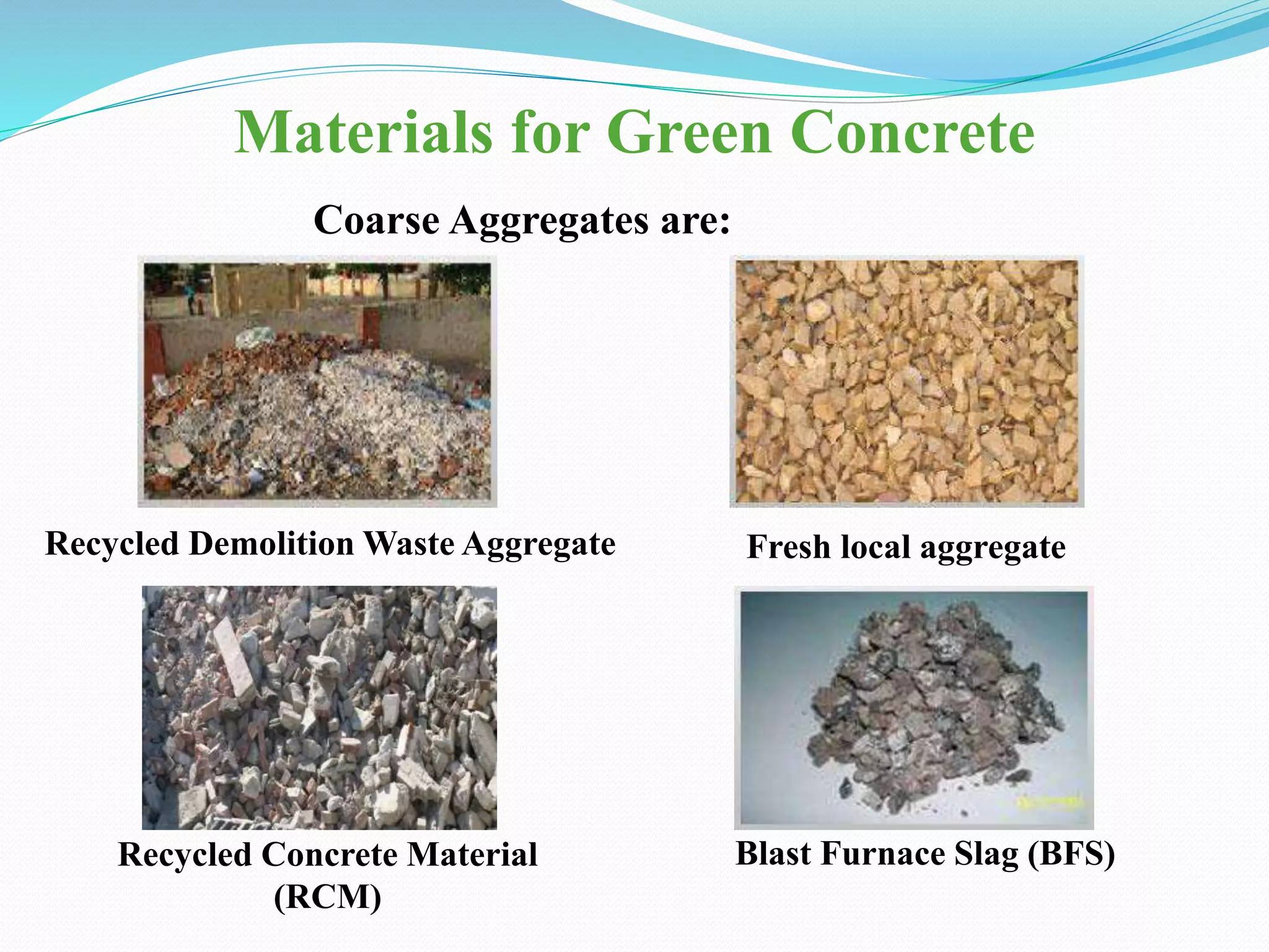 Green concrete | PPTX