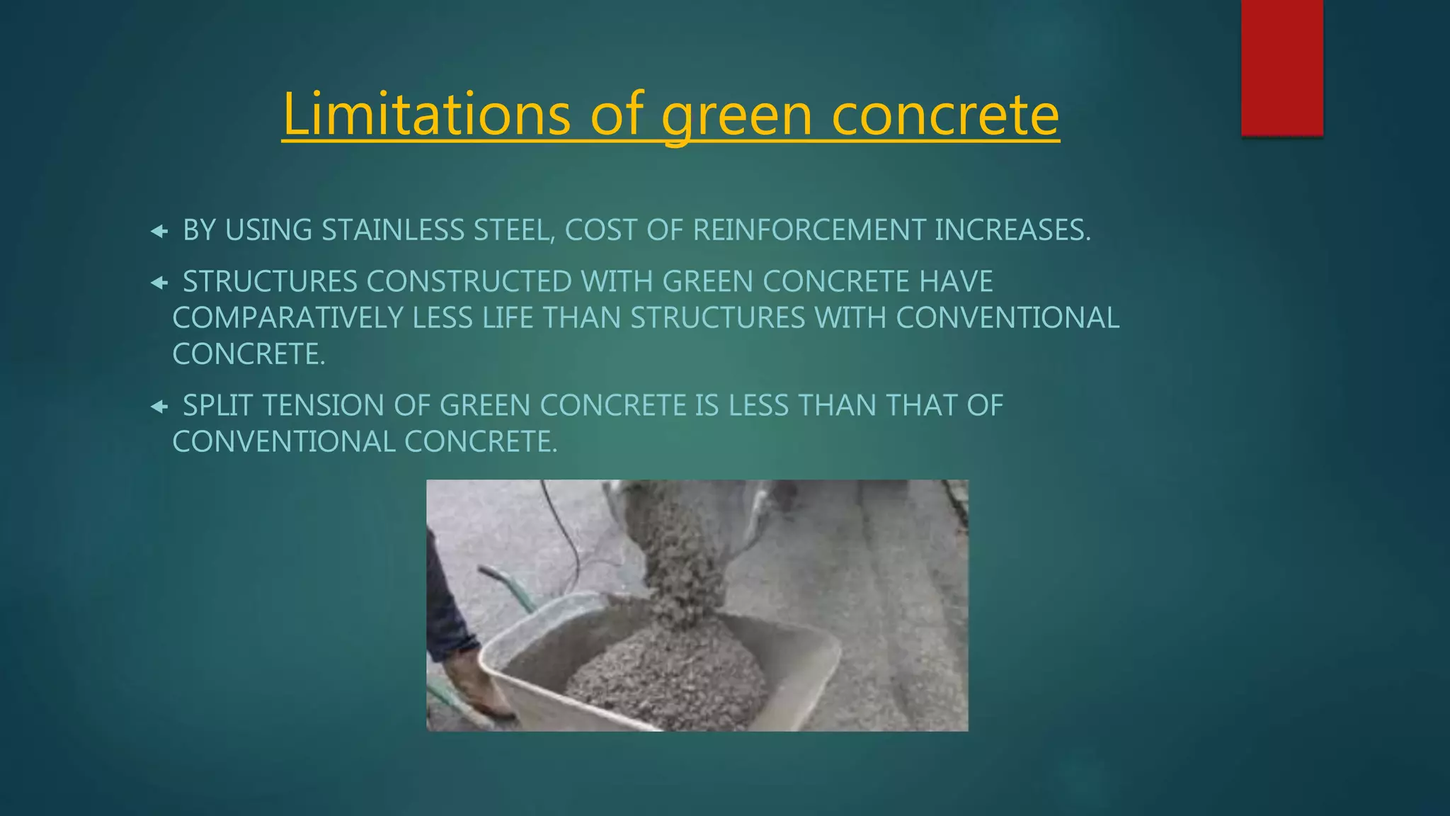 Green concrete or Reused concrete | PPT
