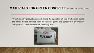 Green concrete | PPTX
