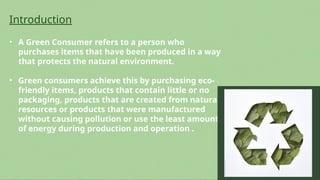 Green consumer day ppt.pptx.....,........ | PPTX