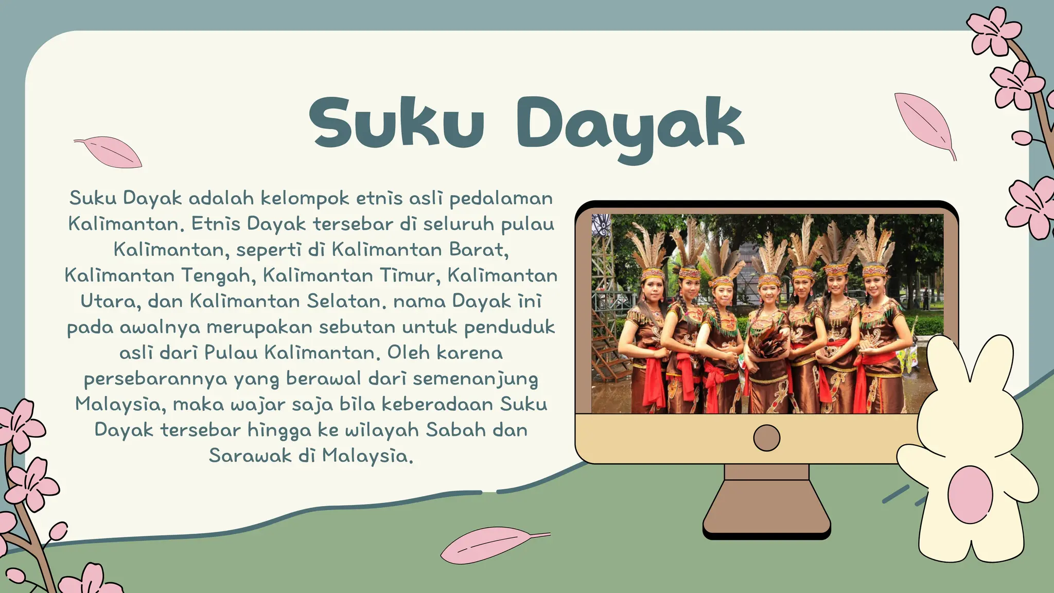 presentasi suku dayak | PDF