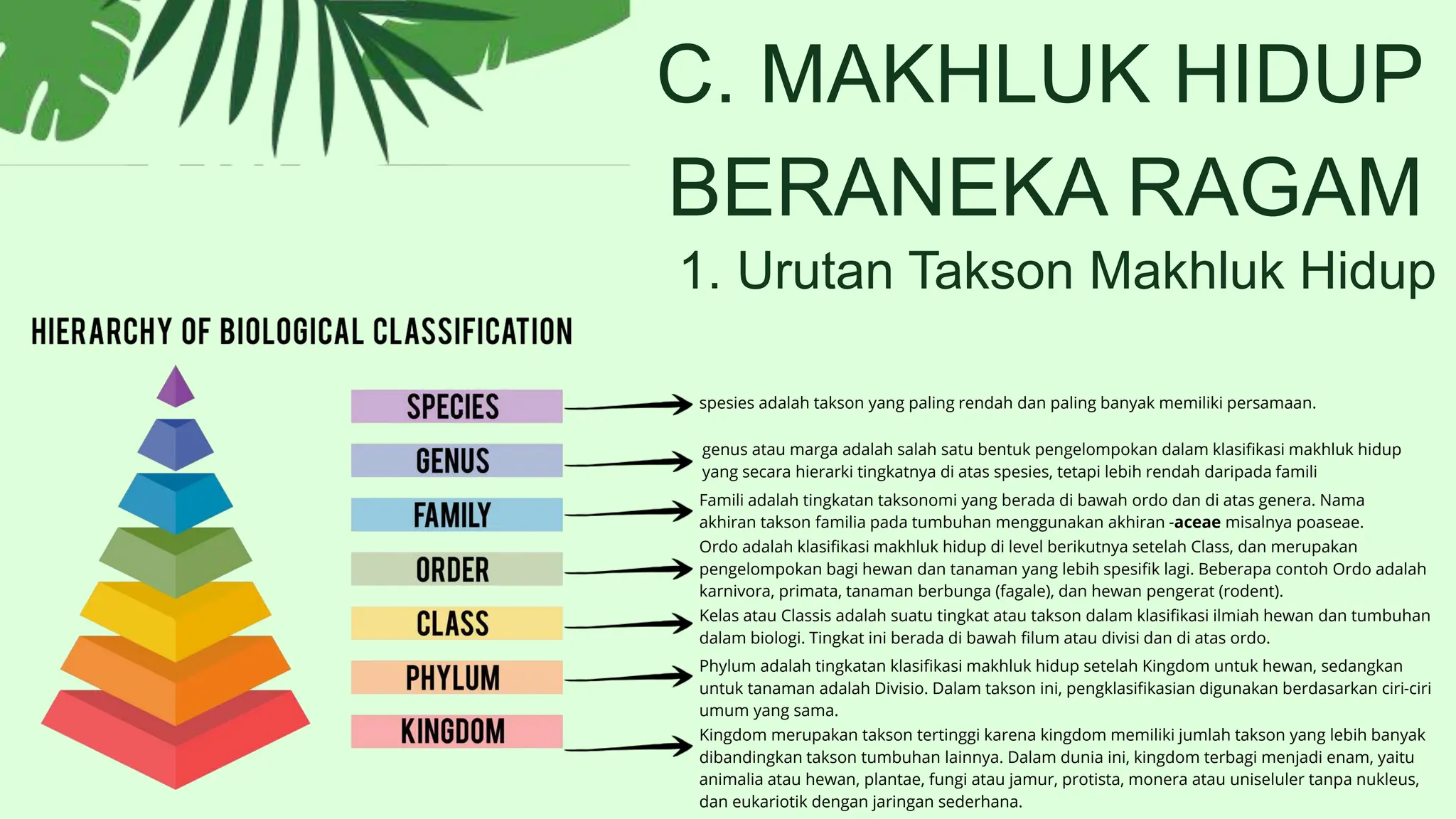 Klasifikasi Mahluk Hidup materi SMP kelas 7 Semester 2 Bab 5.pptx
