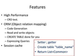 GreenDao Introduction | PPT