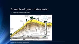 Green data centers | PPTX