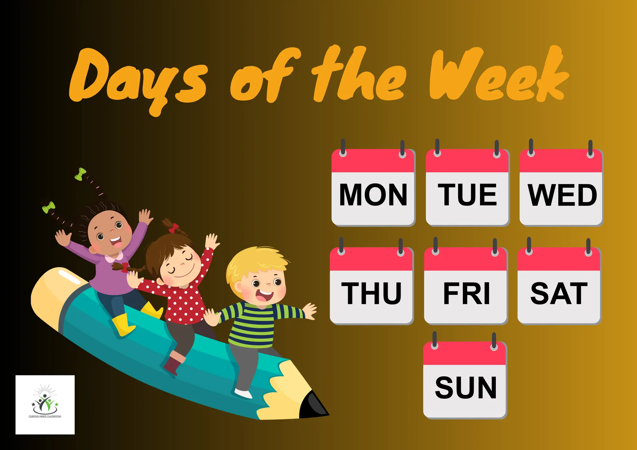 Days of the Week presentation for kids learning | PDF