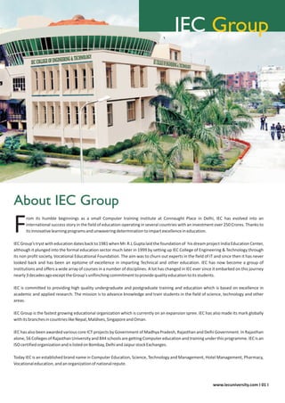 IEC University | Top leading University in Baddi, Himachal Pradesh | PDF