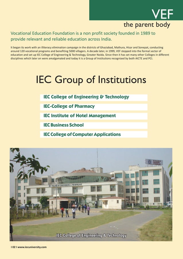 IEC University | Top leading University in Baddi, Himachal Pradesh | PDF