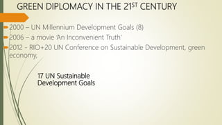 Green diplomacy of the Baltics | PPTX