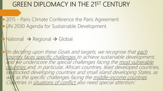 Green diplomacy of the Baltics | PPTX