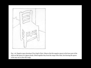 Negative Space Drawing Chair