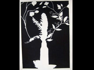 Green drawing figure_ground_week2 | PPT