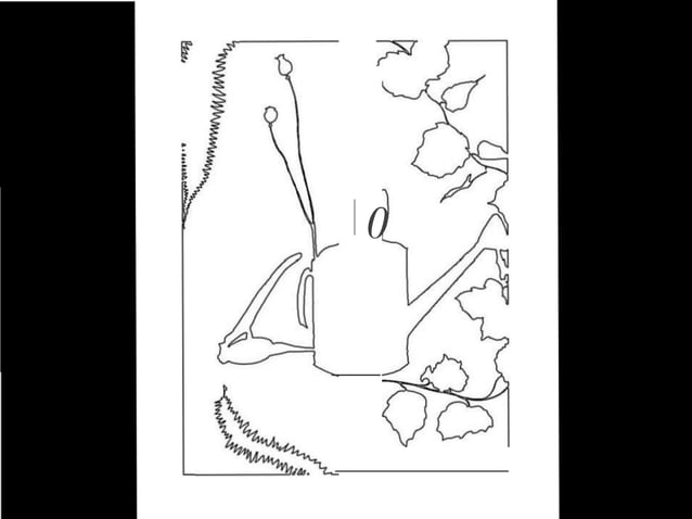 Green drawing figure_ground_week2 | PPT