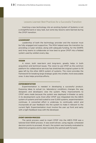 Military Command Post of the Future | PDF