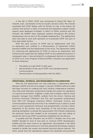 Military Command Post of the Future | PDF