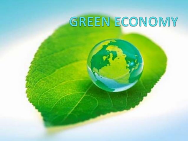 Green economy | PPTX