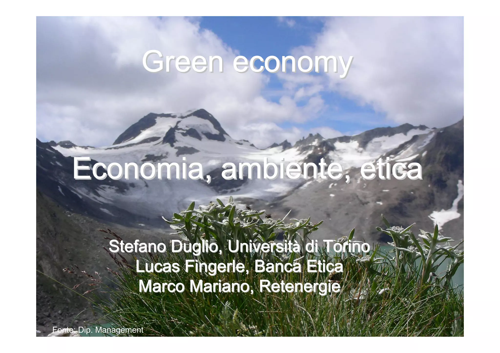 Green economy | PPT