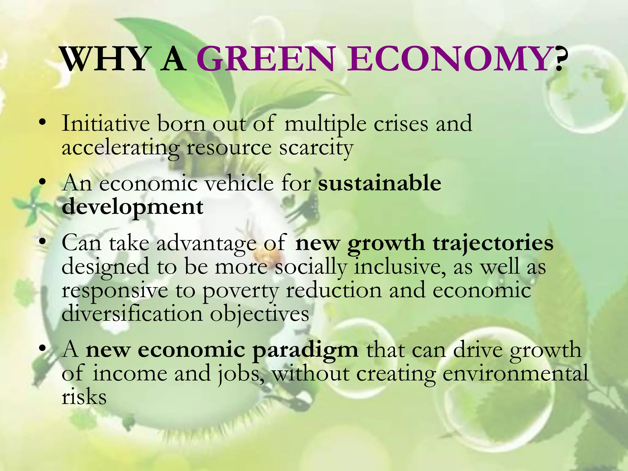 Green economy | PPTX
