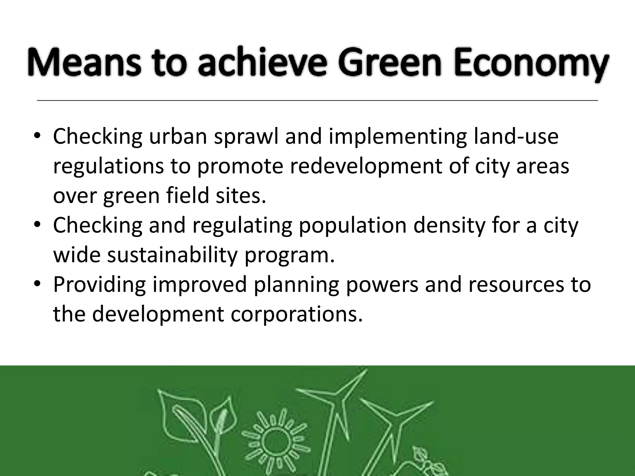 Green Economy and Sustainable Development | PPTX