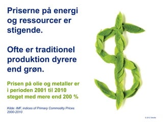 Green economy, deloitte og fornyelsesfonden | PPTX