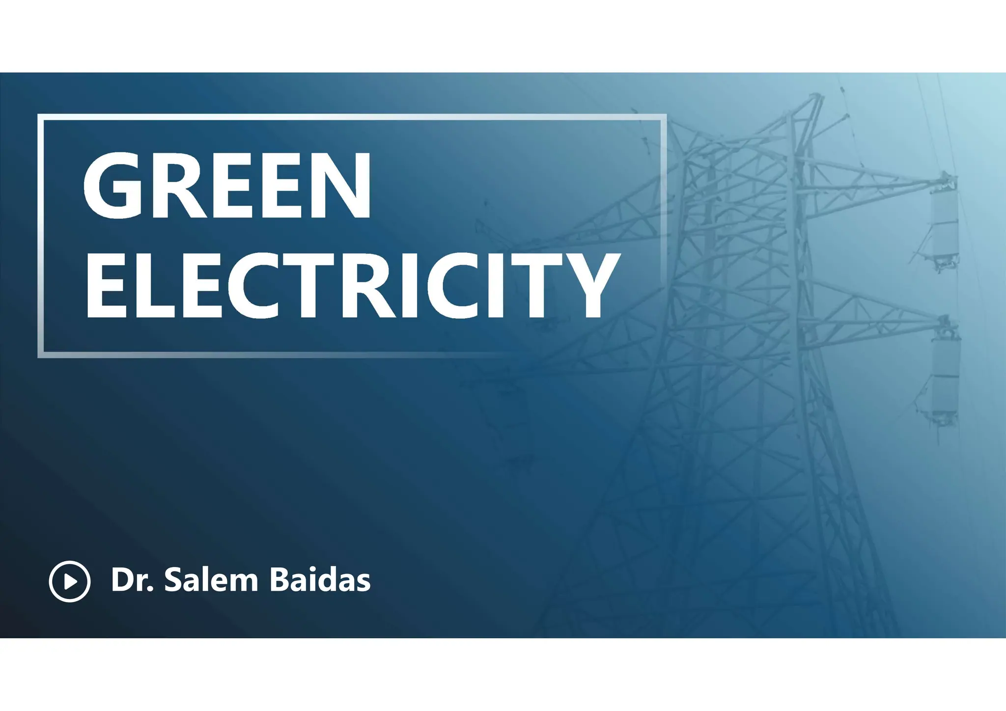 Green Electricity | PDF
