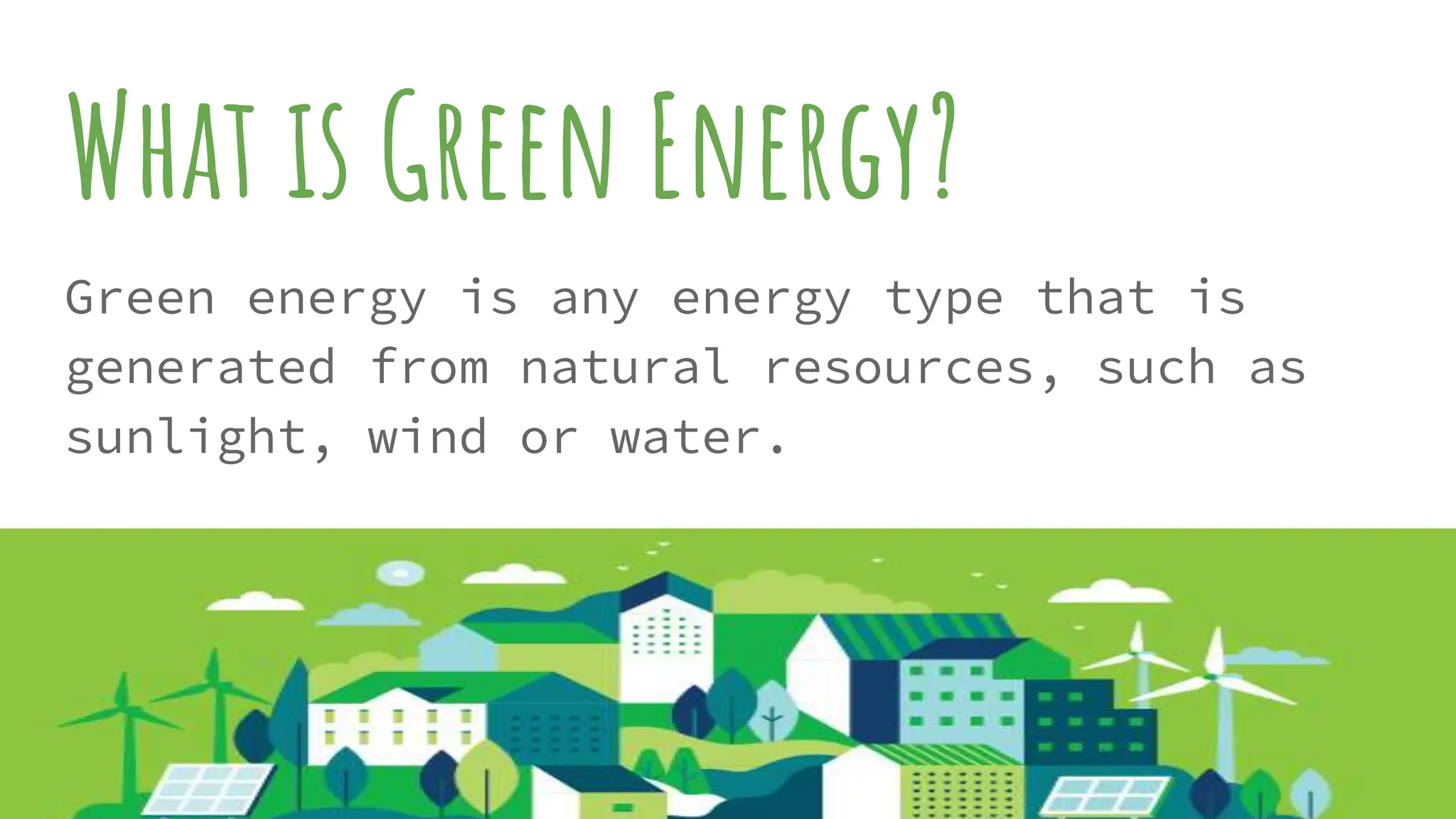 Importance of Green Energy and significance.pptx