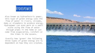 Importance of Green Energy and significance.pptx