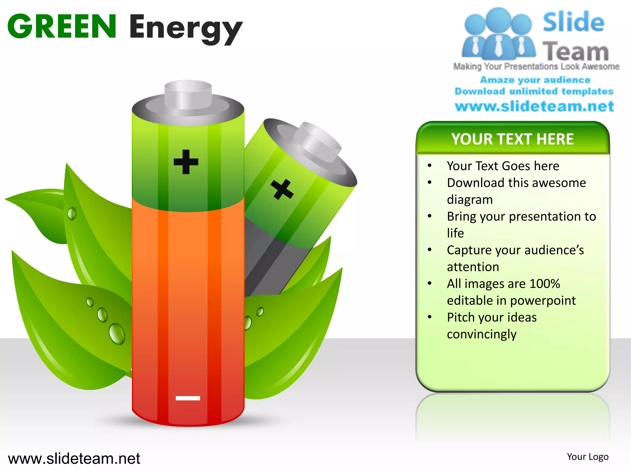Green energy powerpoint ppt slides. | PDF