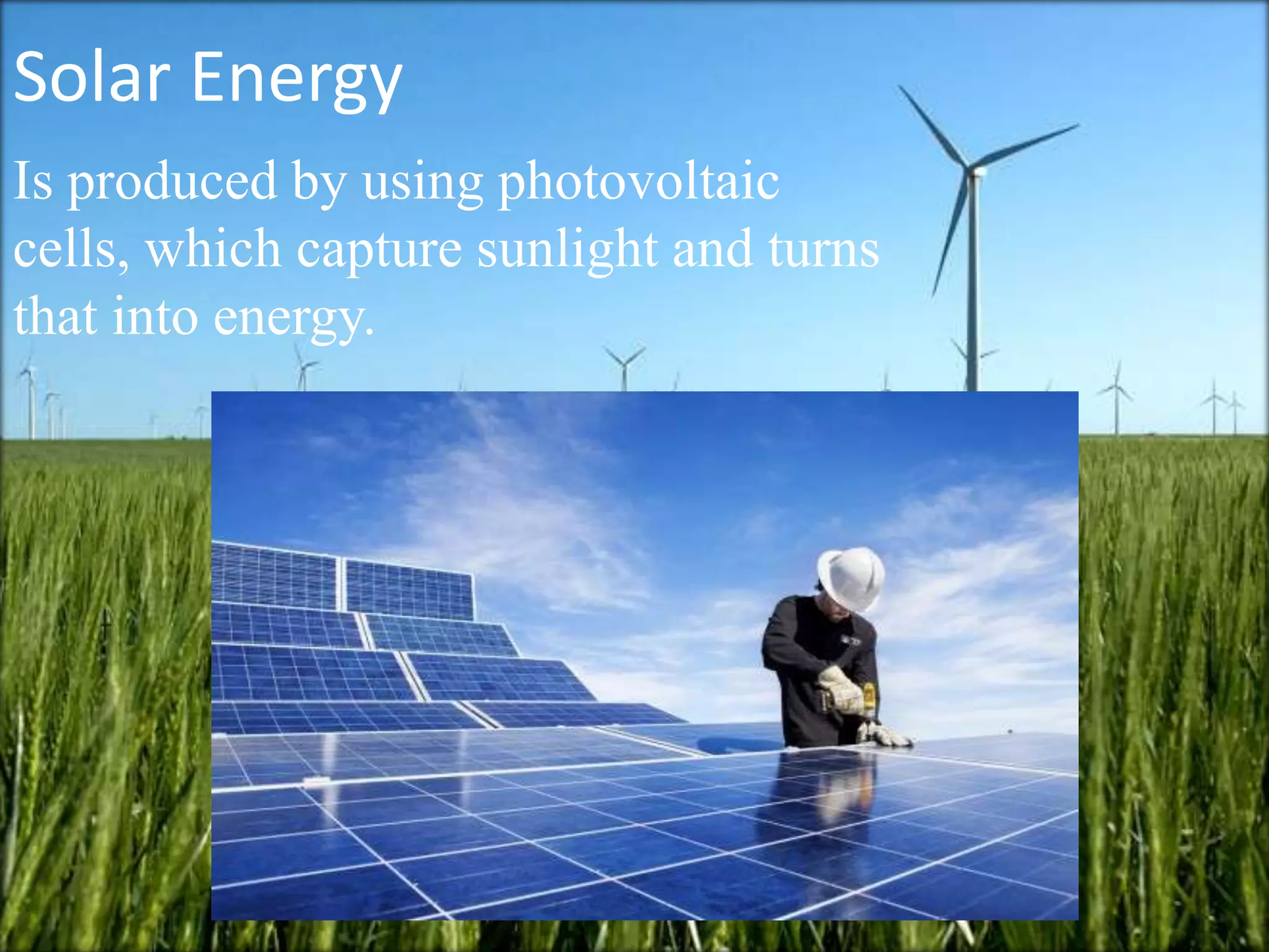 Presentation on Green Energy | PPT