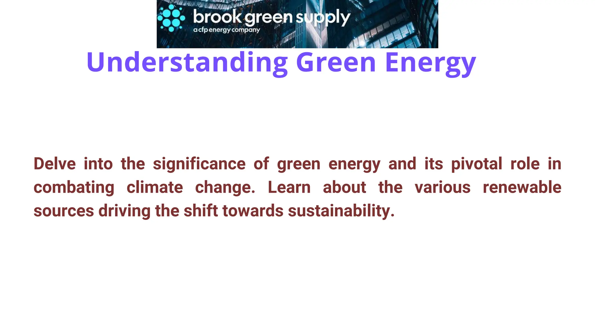Green Energy Supply By Brook Green Energy.pptx