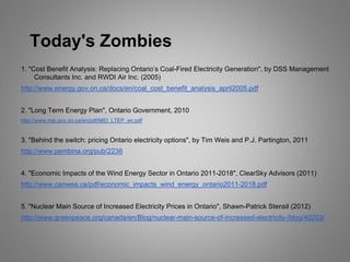 Green energy zombies | PPT