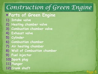 Green Engine | PDF | Green Vehicles | Auto Type