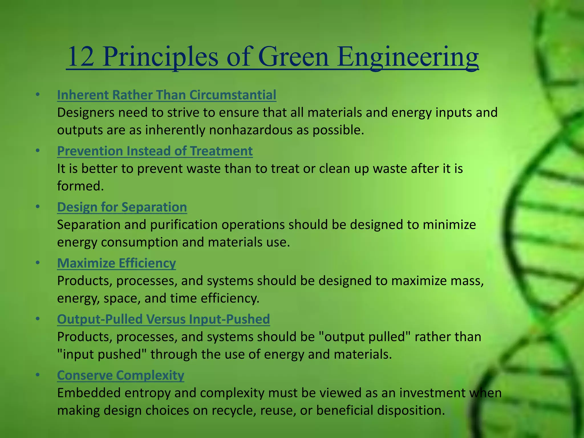 Green engineer and Sustainable Development | PPTX