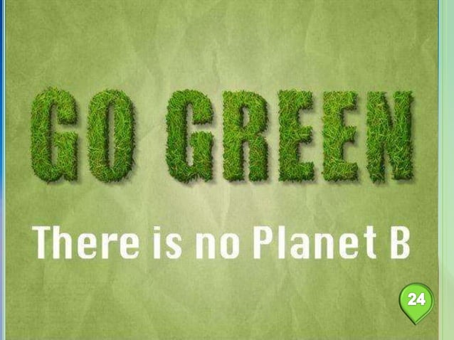 Green environment solowise 1 | PPTX