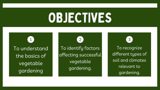 Vegetable Gardening Lesson 1 Fourth Quarter | PDF | Agriculture ...