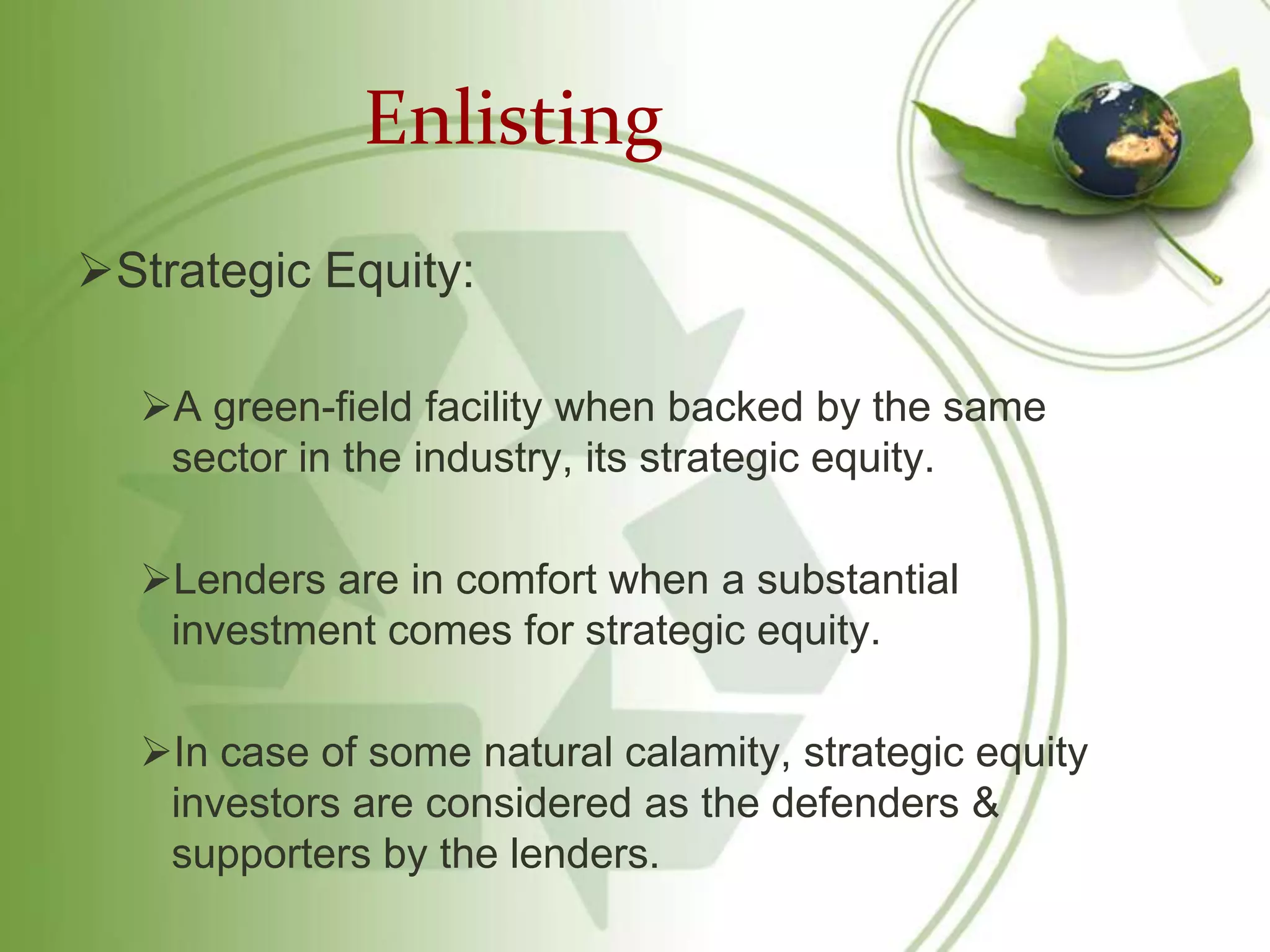 Greenfield Projects | PPTX