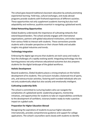 Unlocking Global Potential: Your Gateway to Excellence at Global ...