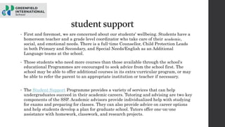 Student Support | PPT