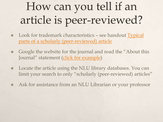 Types of Resources for Research | PPTX | Search | Internet