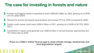 Accelerating Forest and Nature Investment :The Forest Investor Club | PDF