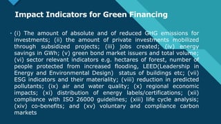Green financing: Practices, Measures and Barriers | PPT