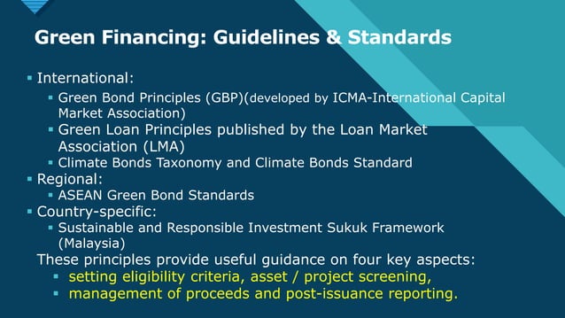 Green financing: Practices, Measures and Barriers | PPT | Stocks and ...