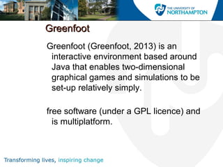 Greenfoot in Problem-solving and Artificial Intelligence | PPT