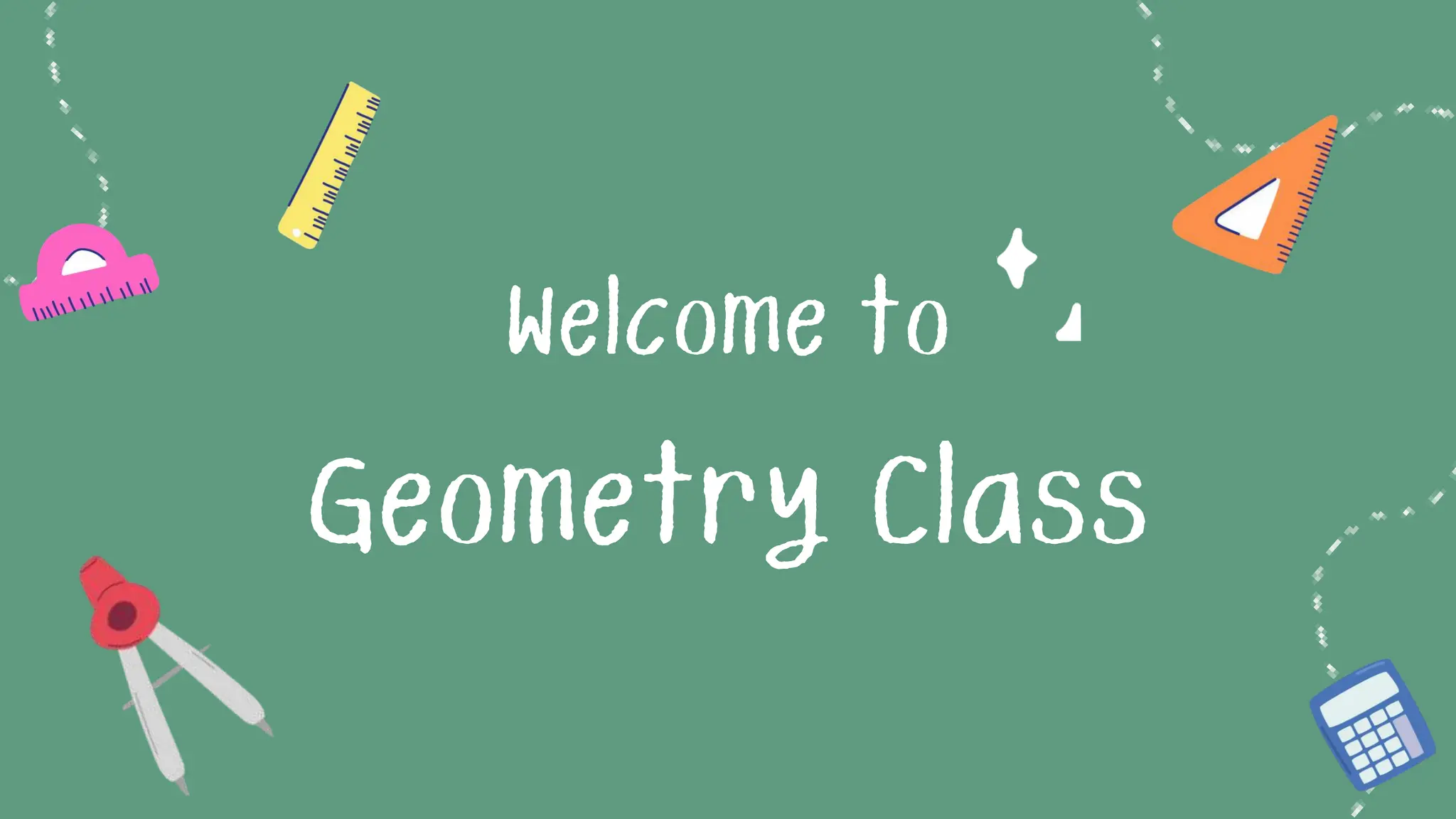 Green Geometry Class Syllabus Presentation.pptx