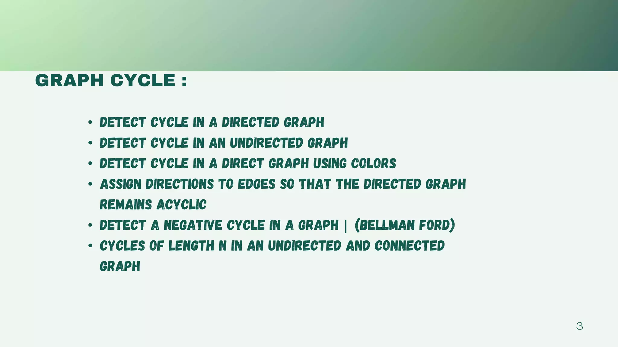 Techniques for graph | PPTX