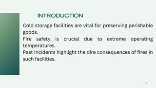How to Prevent Fires in Cold Storage Facilities | PPT