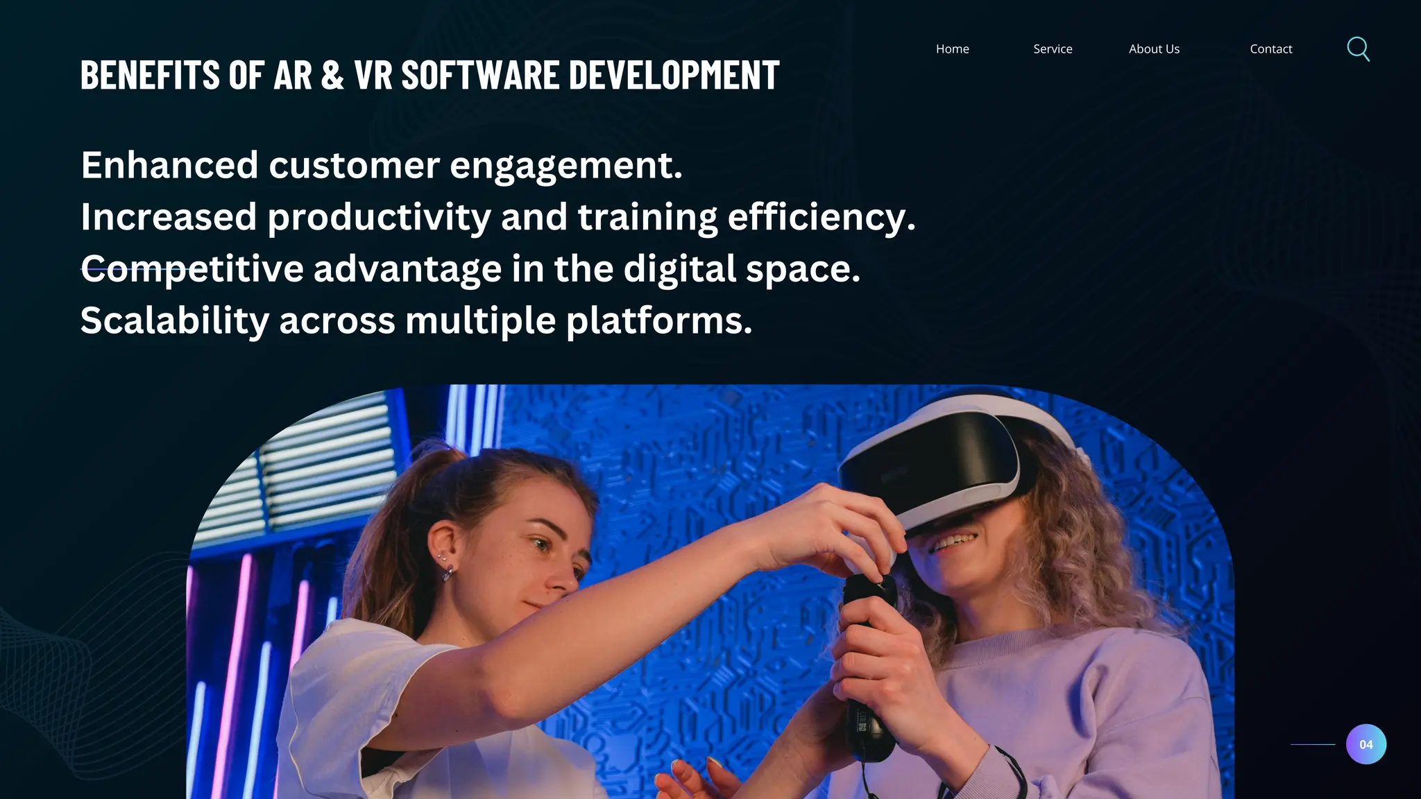 Unleashing Innovation with AR & VR Software Development Solutions | PDF