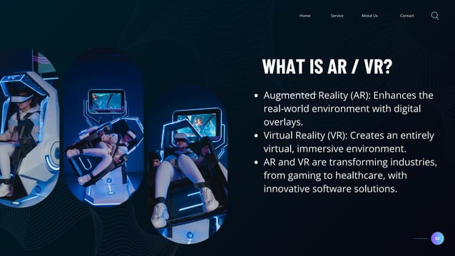 Unleashing Innovation with AR & VR Software Development Solutions | PPT
