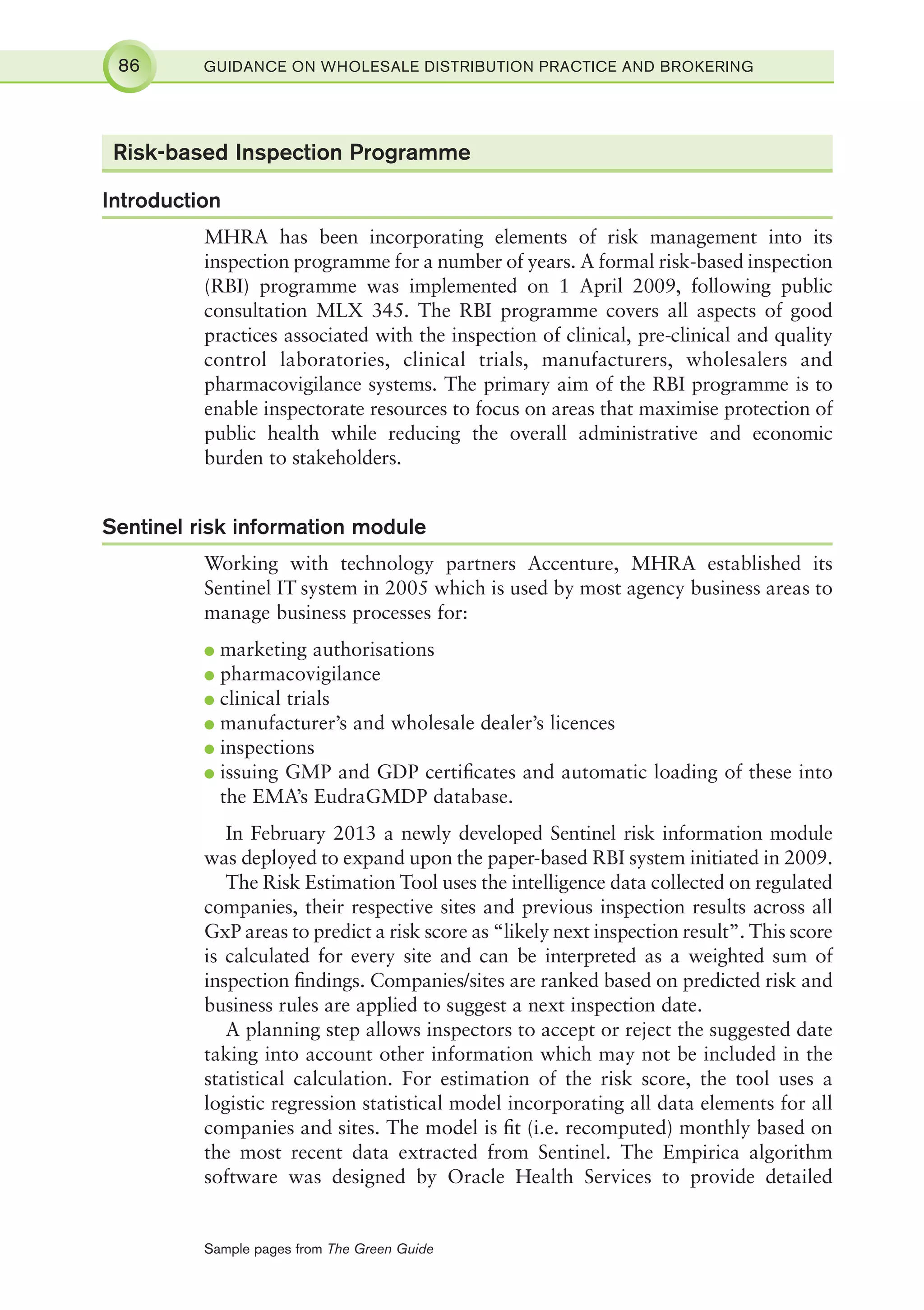 Rules and Guidance for Pharmaceutical Manufacturers Distributors 2015 - The Green Guide | PDF
