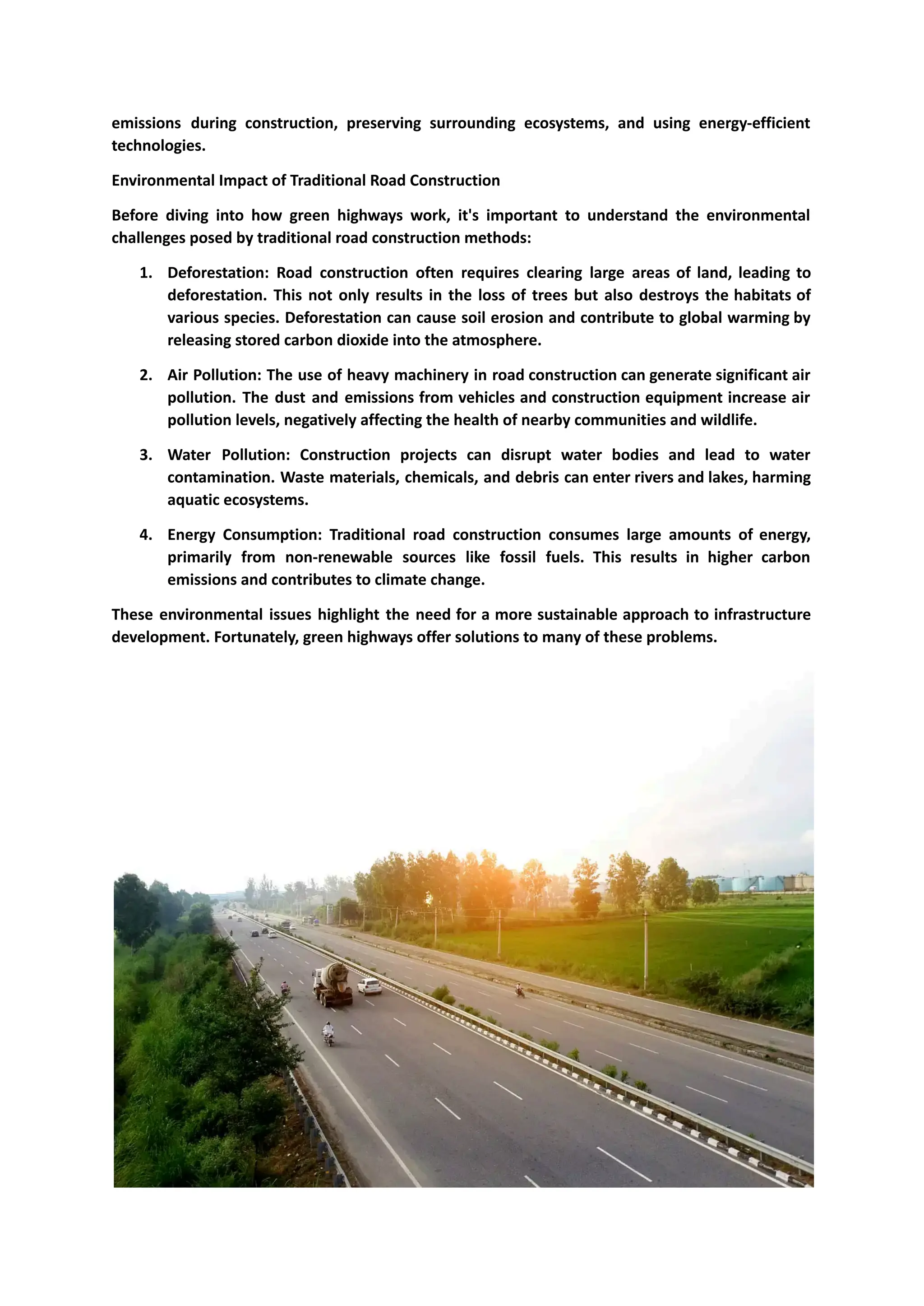 Green Highways_ Environmental Considerations in Indian Road ...