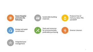 Green hospitals | PPTX